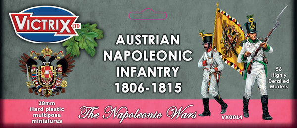 Victrix Austrian Napoleonic Infantry 1806-1815 VX0014 - Wargames Emporium