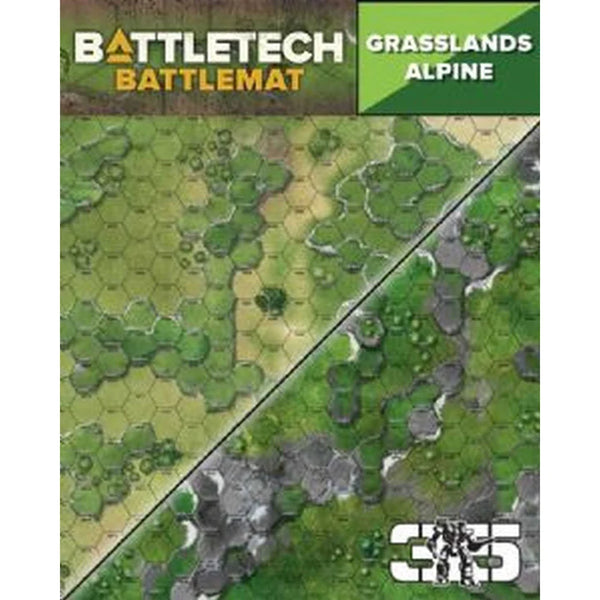 BattleTech: Battle Mat Grasslands - Alpine - Wargames Emporium