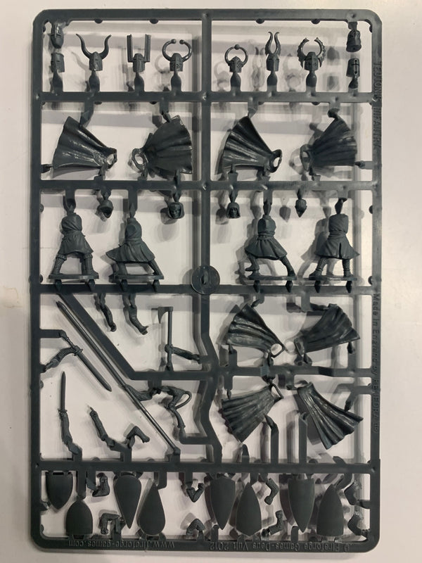 Deus Vult FFG005 Teutonic Infantry Knights single sprue Fireforge Game - Wargames Emporium