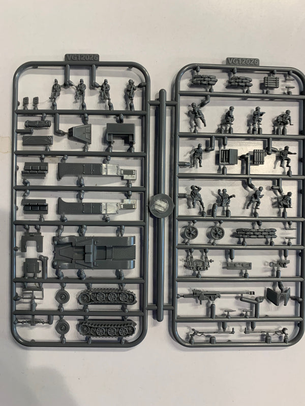 Victrix Pak 40 + Sd.Kfz.11 VG12026 Single sprue 1:144th 12mm - Wargames ...
