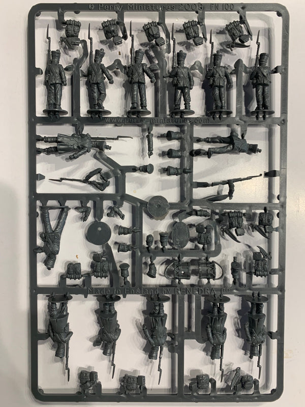 Perry Miniatures French Napoleonic Line Infantry SINGLE SPRUE ...