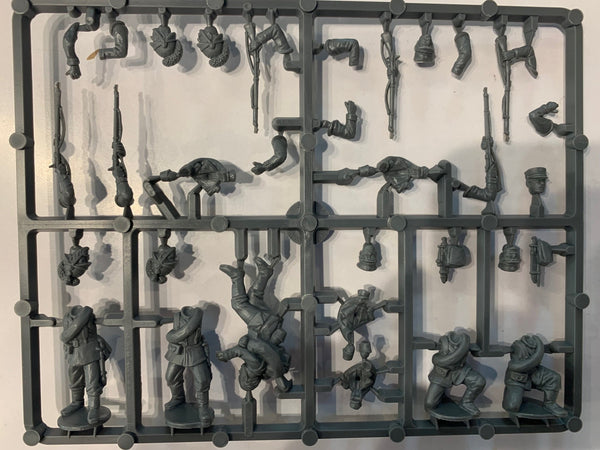Perry Miniatures Franco-Prussian Bavarian Jagers SINGLE SPRUE ...