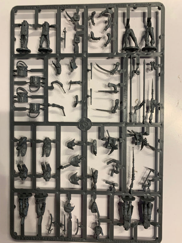 Perry Miniatures Spanish Command SINGLE SPRUE Napoleonic 1808-11 ...