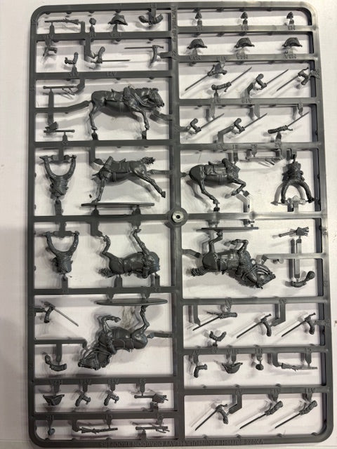 VX0026 Victrix SINGLE SPRUE British Heavy Dragoons Peninsular troopers ...