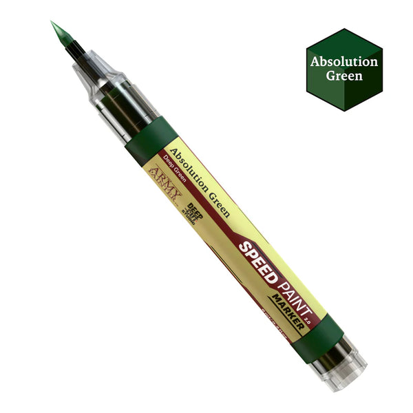 The Army Painter: Speedpaint Markers - Absolution Green - Wargames Emporium