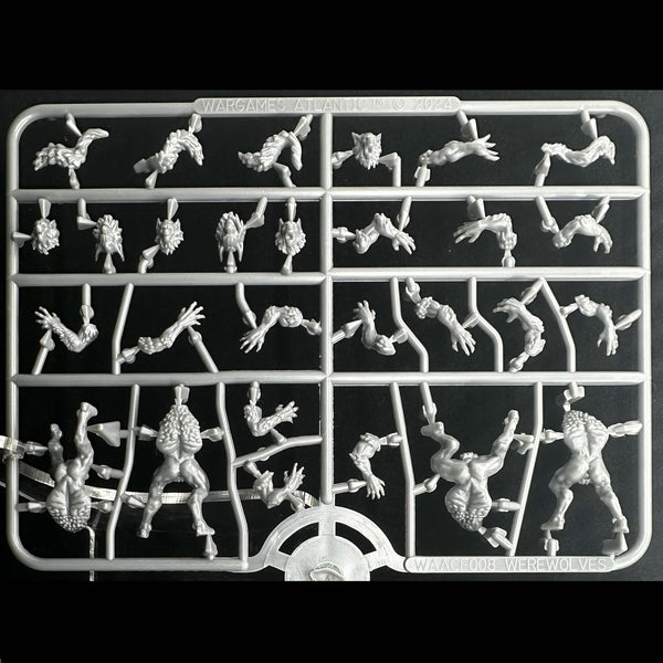 Wargames Atlantic Classic Fantasy Werewolves Single Sprue - Wargames ...