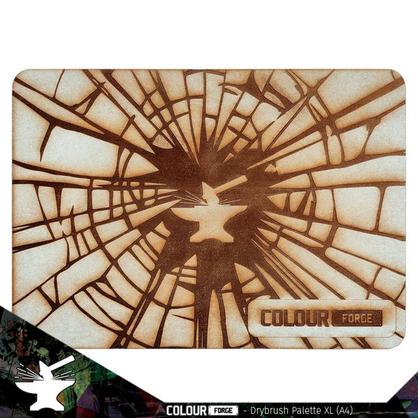 The Colour Forge: Drybrush Palette XXL - Wargames Emporium