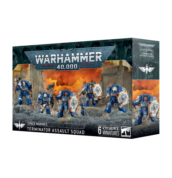Space Marines: Terminator Assault Squad - Wargames Emporium