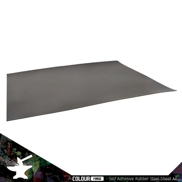 The Colour Forge - Self-Adhesive Rubber Steel Sheet A4 - Wargames Emporium