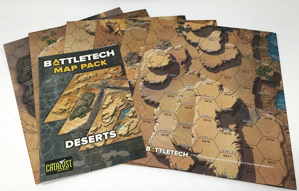 BattleTech Map Pack: Deserts - Wargames Emporium