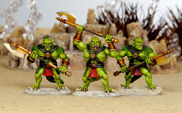 Imperial Dragon Man Unit (3) - Wargames Emporium