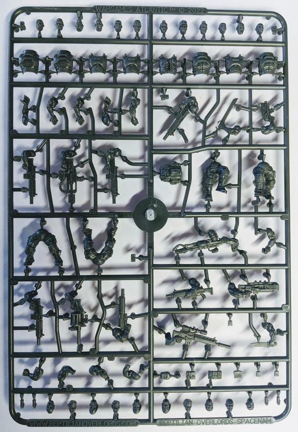 Wargames Atlantic Reptilian Overlords: SpaceNam sprue - Wargames Emporium