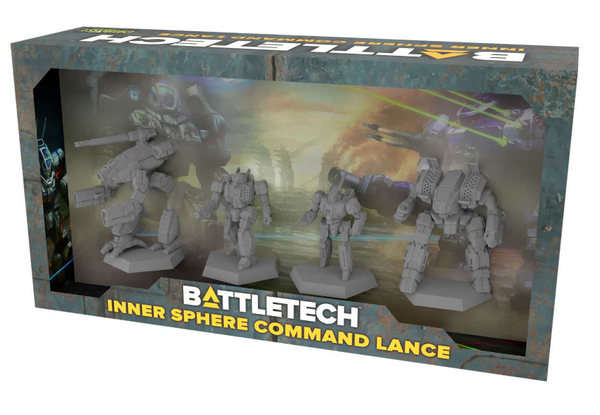 Battletech: Inner Sphere Command Lance - Wargames Emporium