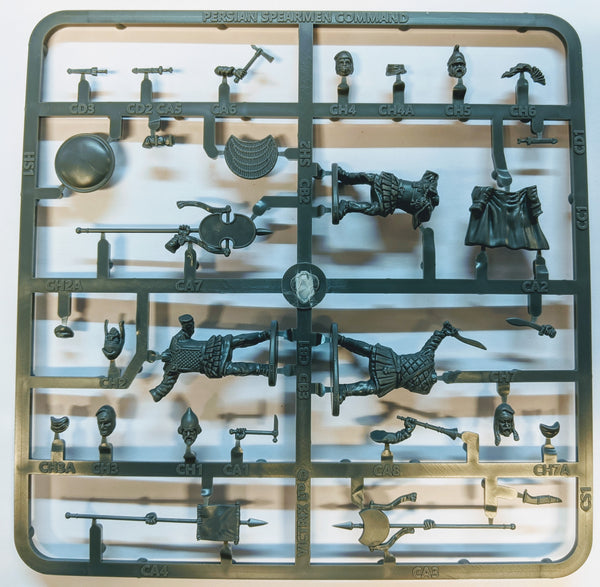 Victrix VXA044/42 - Persian Spearman Command sprue - Wargames Emporium