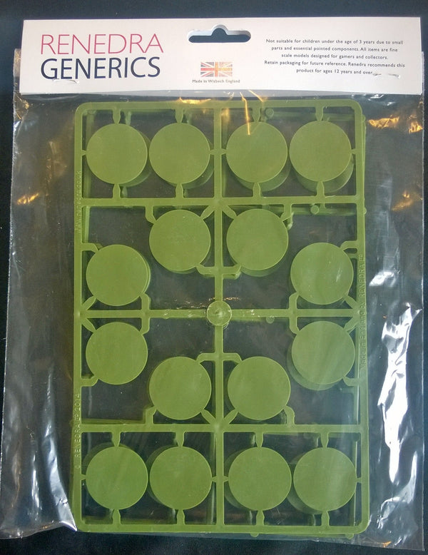 Renedra 30mm Round Bases - Wargames Emporium