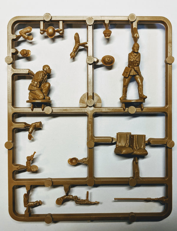 Perry Miniatures Afrikakorps German Infantry command sprue - Wargames ...