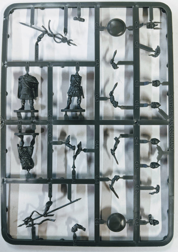 Victrix VXA010 / VXA011 - Carthaginian Command sprue - Wargames Emporium